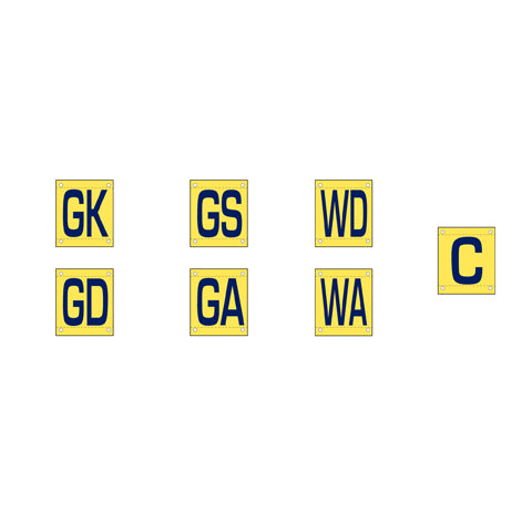 Bronte Netball Patches - Velcro – Unify